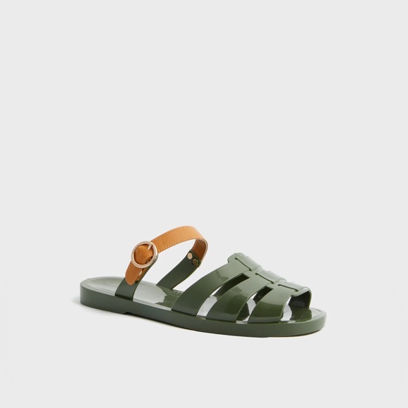 Tuckernuck | Shoes | Tuckernuck Green Riley Jelly Sandals | Poshmark